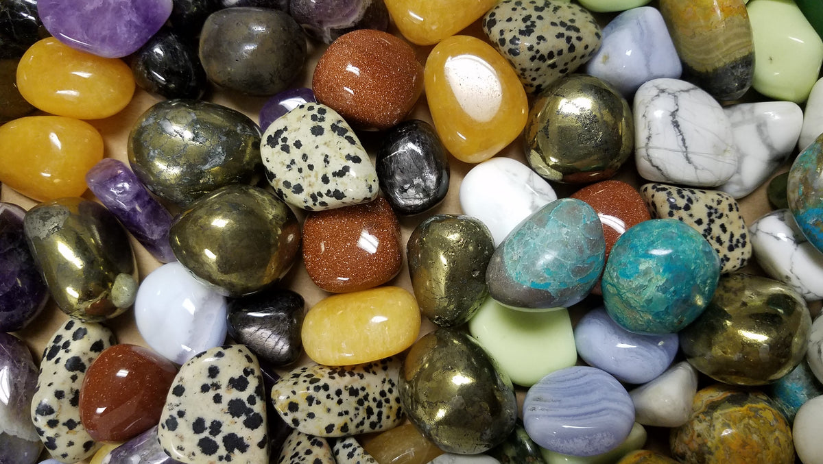 Tumbled Stones Available – Savage Creations & Minerals
